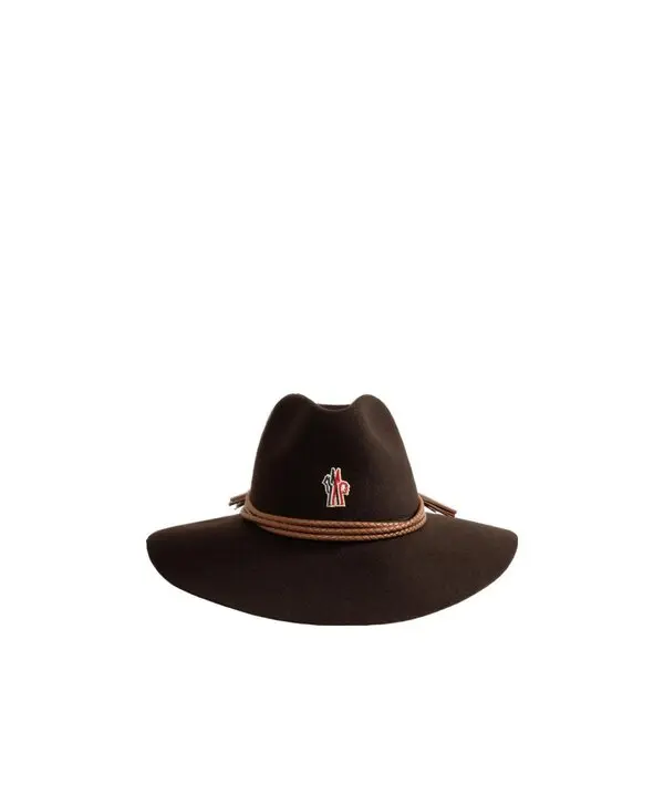 Moncler Western Wide Brim Hat