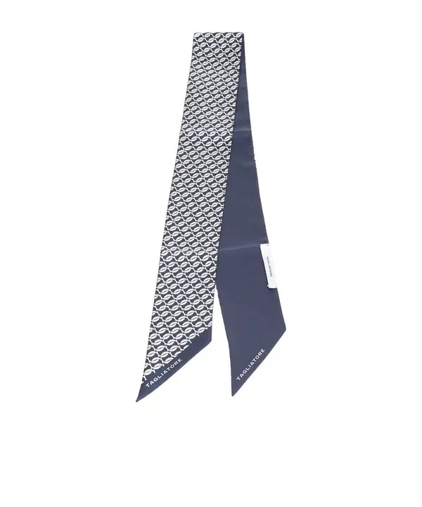 Tagliatore Logo Printed Scarf