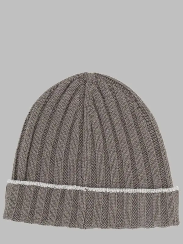 Brunello Cucinelli Ribbed Cashmere Beanie