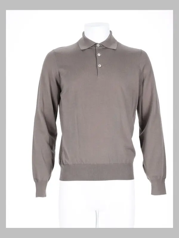 Brunello Cucinelli Cotton Sweater Polo For