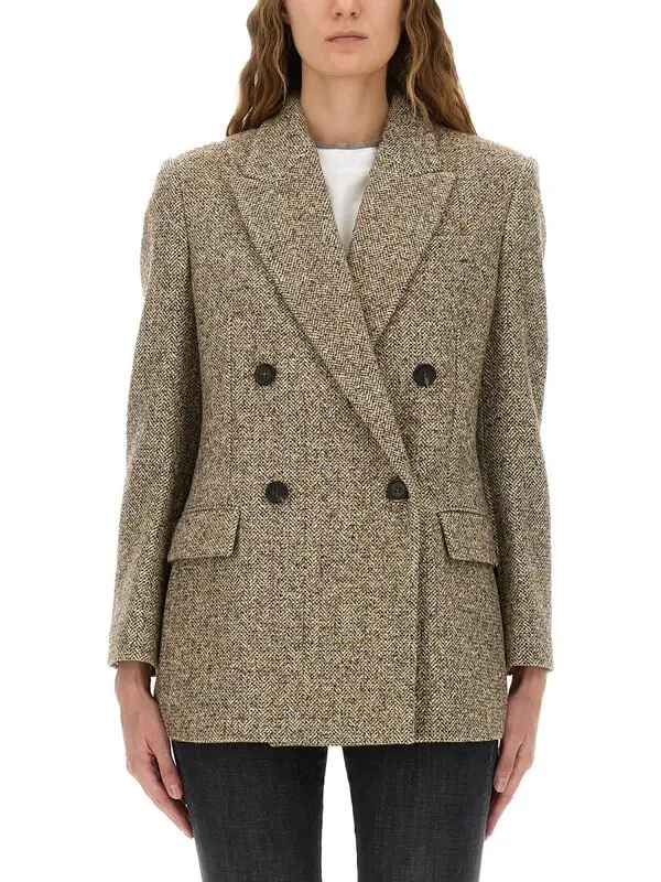 Brunello Cucinelli Virgin Wool & Silk Jacket