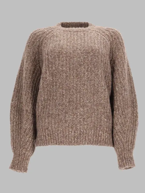 Brunello Cucinelli Misto Cashmere & Silk Sweater