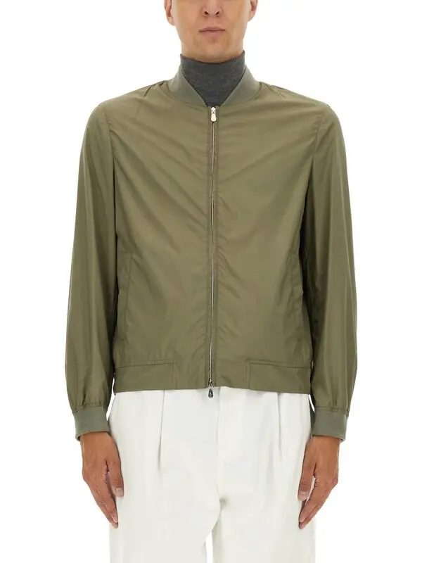 Brunello Cucinelli Zip-front Bomber Jacket