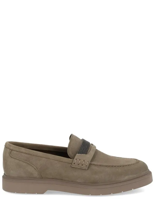 Brunello Cucinelli Leather Loafers