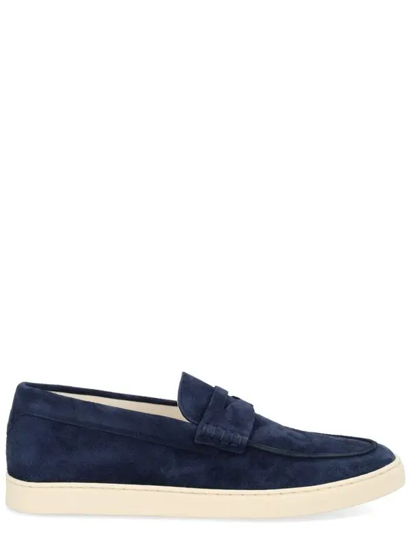Brunello Cucinelli Sueded Leather Loafer For