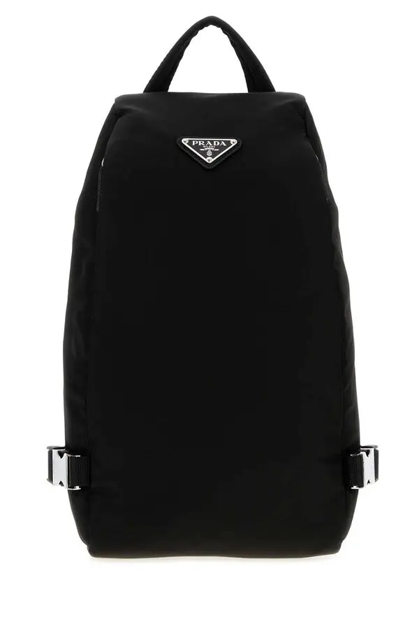 Prada Soft Fabric Mini Handbag - Nero