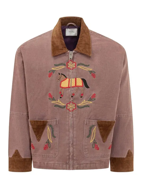 FOUND Horse Work Jacket - Faded Purple