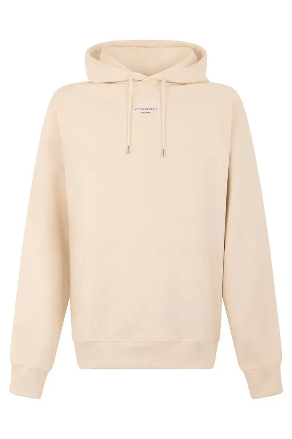 Drole De Monsieur Cotton Hooded Sweatshirt With Front Pocket
