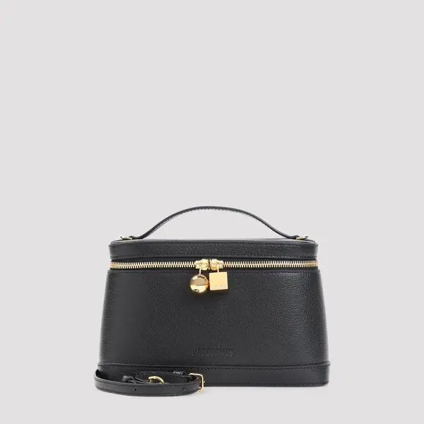 Jacquemus Le Petit Vanity Mini Leather Vanity Bag