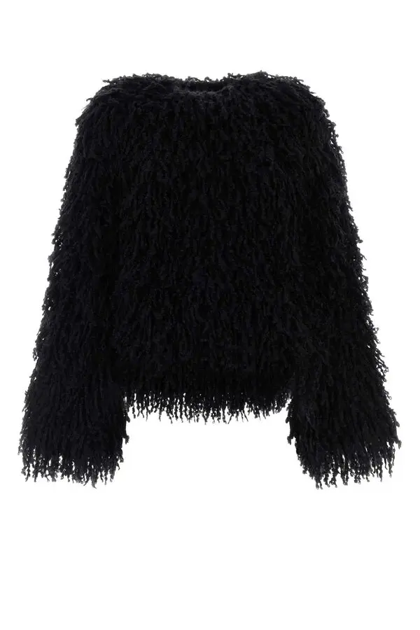 Fendi Bouclé Loop Jacket