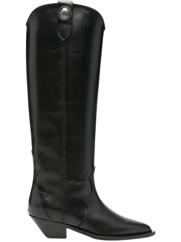 VIA ROMA 15 Calf Leather Boots
