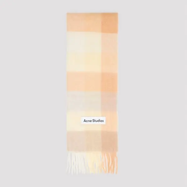 Acne Studios Alpaca Blend Oversized Scarf - Multicolour