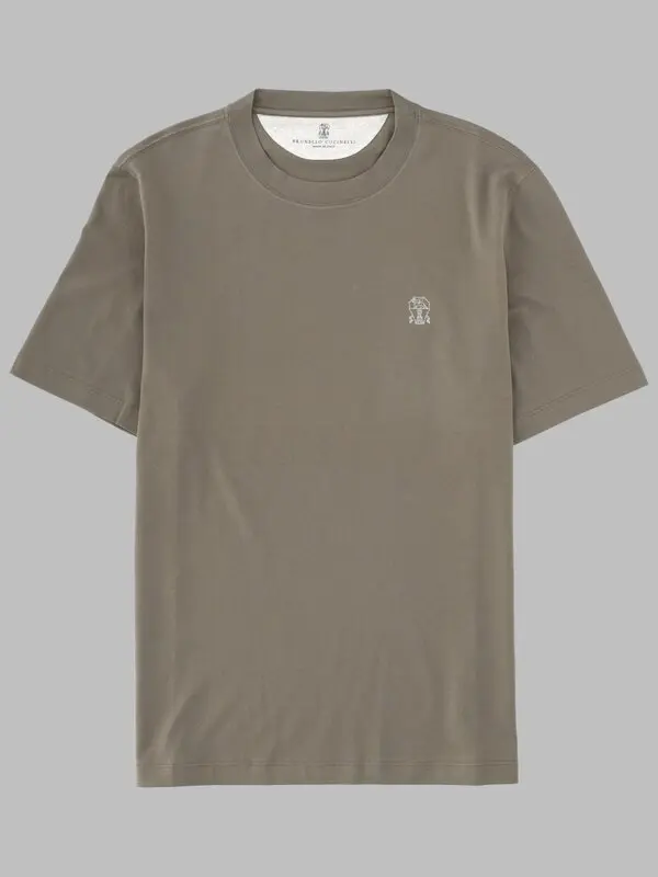 Brunello Cucinelli Logo T-shirt