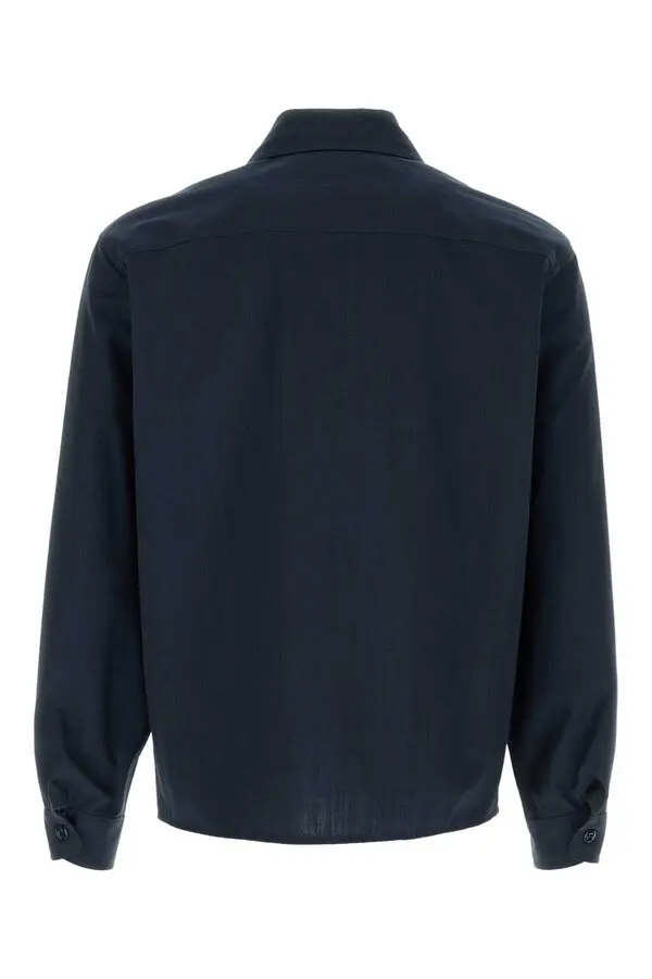 Kenzo Navy Cotton Shirt