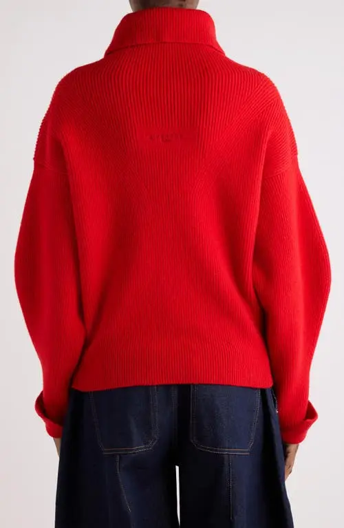 Givenchy Zip High Neck Cardigan