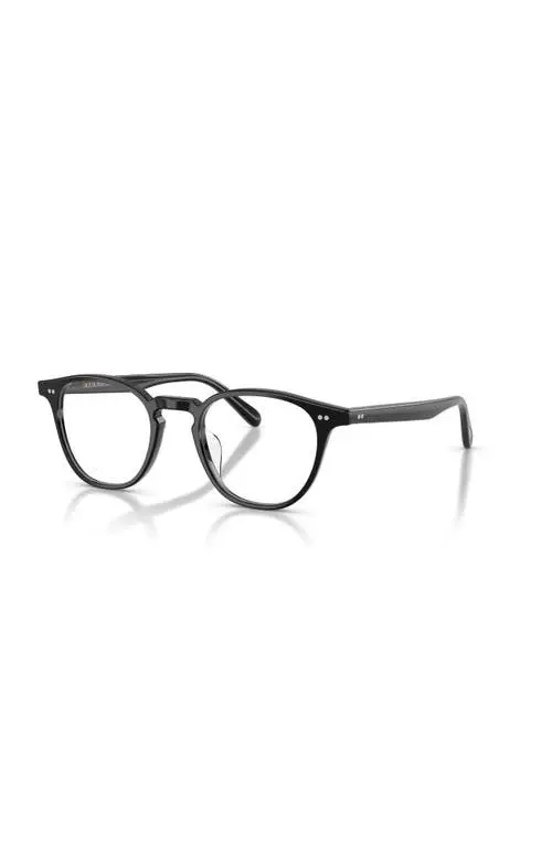 Oliver Spencer 46mm Phantos Optical Glasses - Black