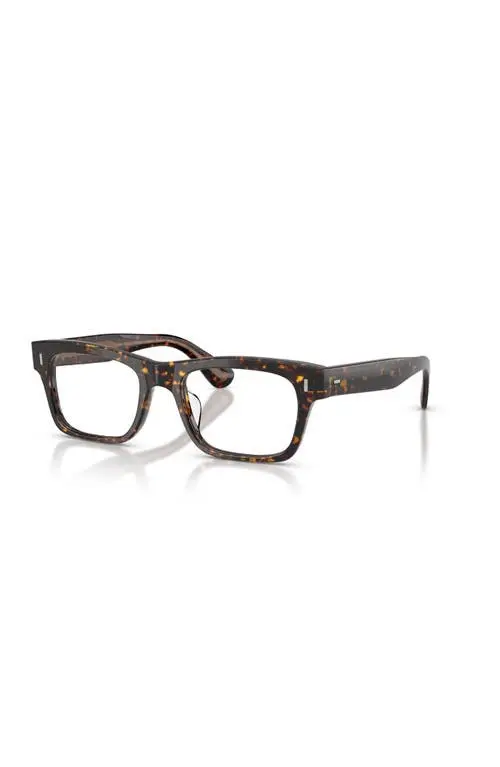 Oliver Spencer 52mm Rectangle Optical Glasses - Tortoise