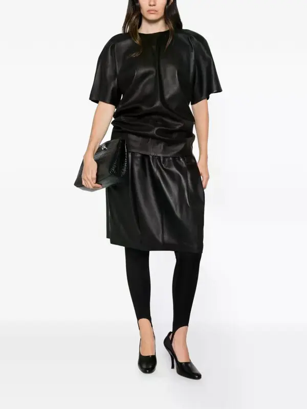 TOTEME Cocoon Leather Top
