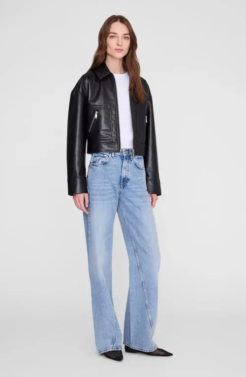 ANINE BING Assan Recycled Leather Jacket