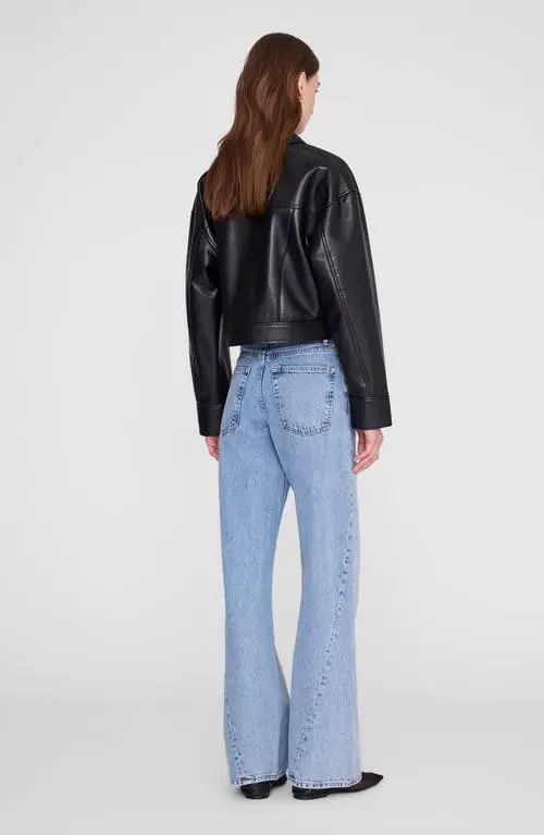 ANINE BING Assan Recycled Leather Jacket