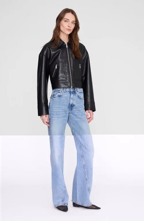 ANINE BING Assan Recycled Leather Jacket