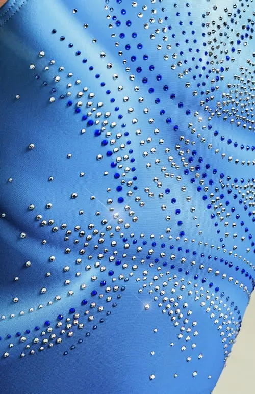 DESTIRA Sapphire Swirl Leotard