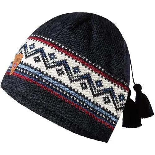 DALE OF NORWAY Vail Hat - Navy/red/offwhite