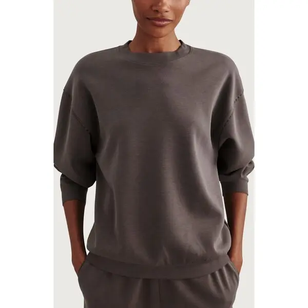 Varley Coralie Crewneck Sweatshirt - Anchor