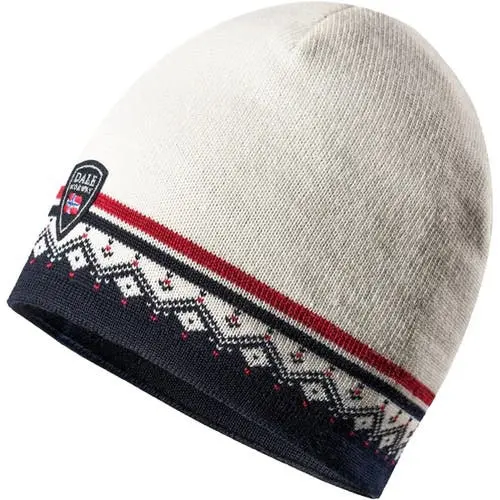 DALE OF NORWAY Moritz Hat - Offwhite/navy/raspberry