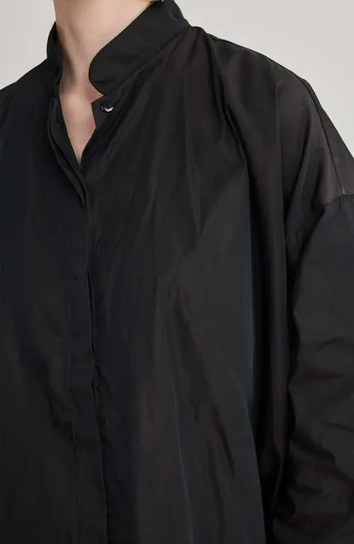 LUUKAA Poet Taffeta Shirt Jacket