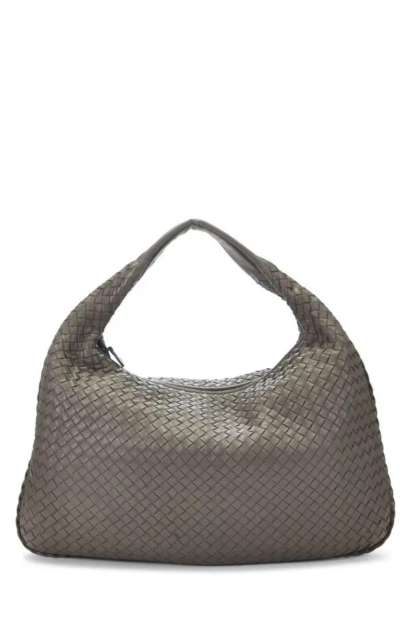 Bottega Veneta Intrecciato Veneta Hobo - Grey