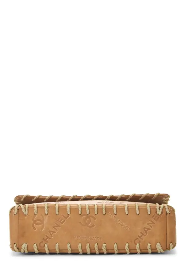 Chanel Embossed Logo Calfskin Half Flap Medium