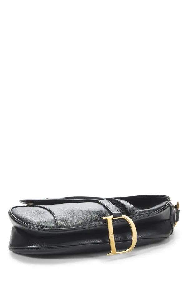 Dior Leather Saddle Bag