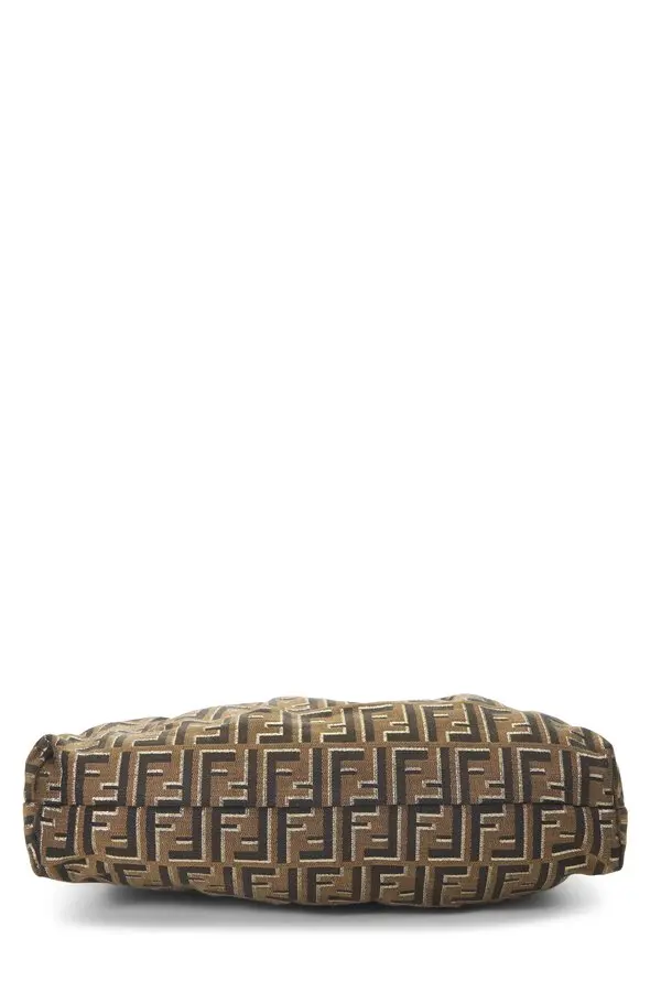 Fendi Zucca Lurex Canvas Chef Hobo