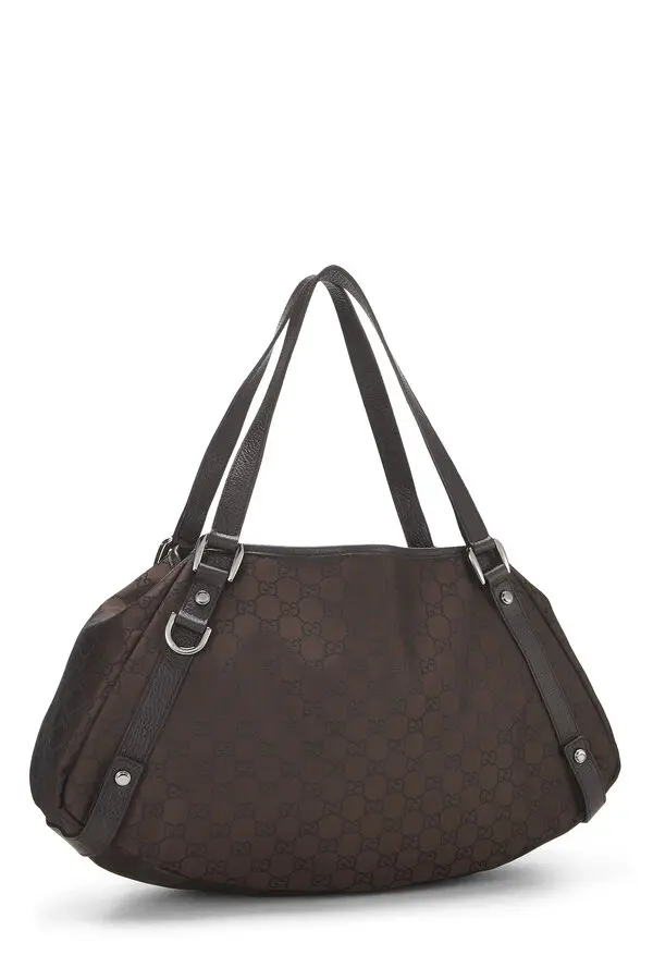 Gucci Gg Nylon Abbey Tote