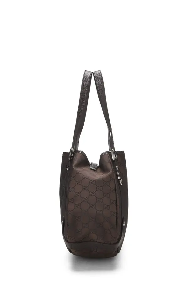 Gucci Gg Nylon Abbey Tote