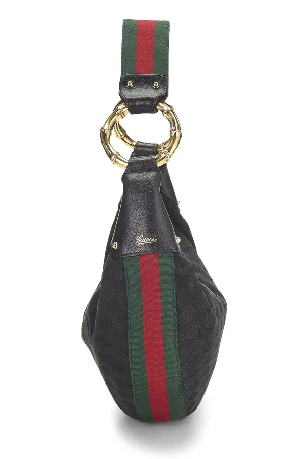Gucci Gg Bamboo Banana Hobo