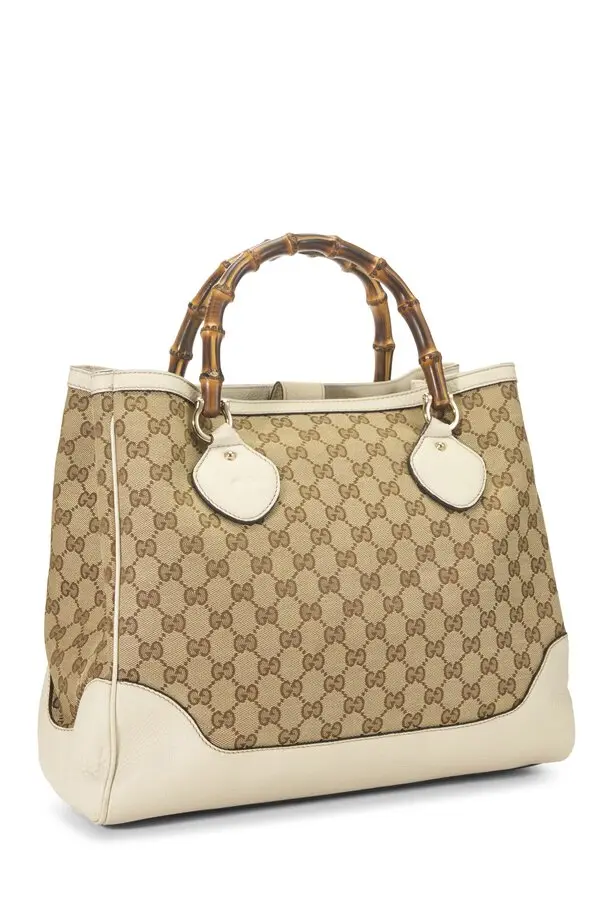 Gucci Original Gg Bamboo Shopper Tote