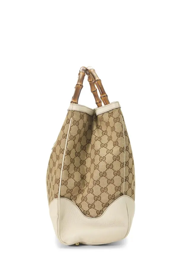 Gucci Original Gg Bamboo Shopper Tote