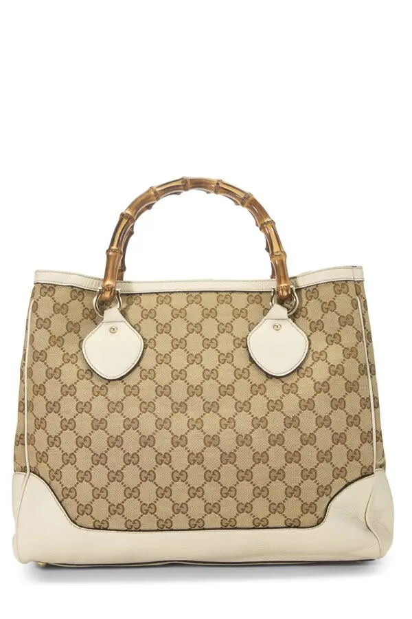 Gucci Original Gg Bamboo Shopper Tote