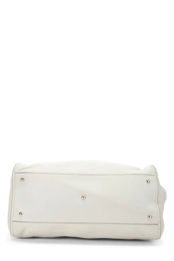 Gucci Leather Soho Convertible Hobo - Cream