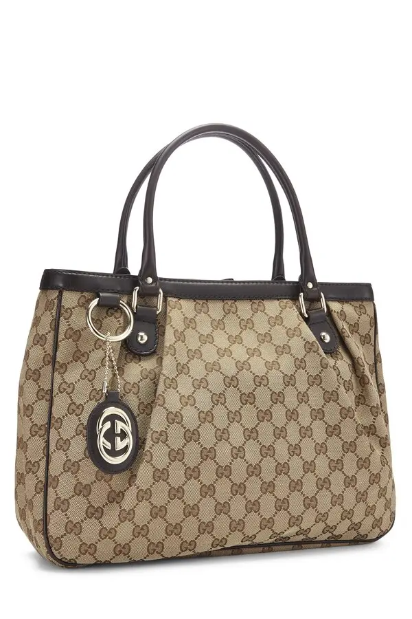 Gucci Original Gg Zip Sukey Handbag