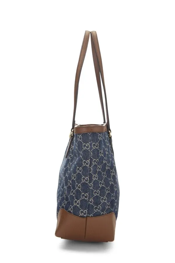 Gucci Denim Gg Ophidia Tote
