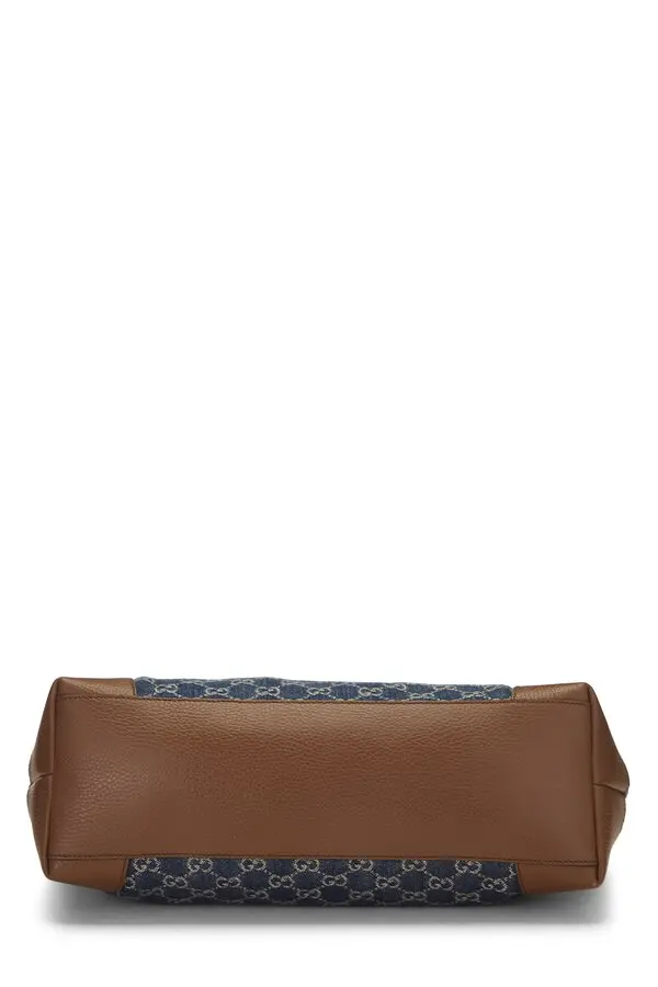 Gucci Denim Gg Ophidia Tote