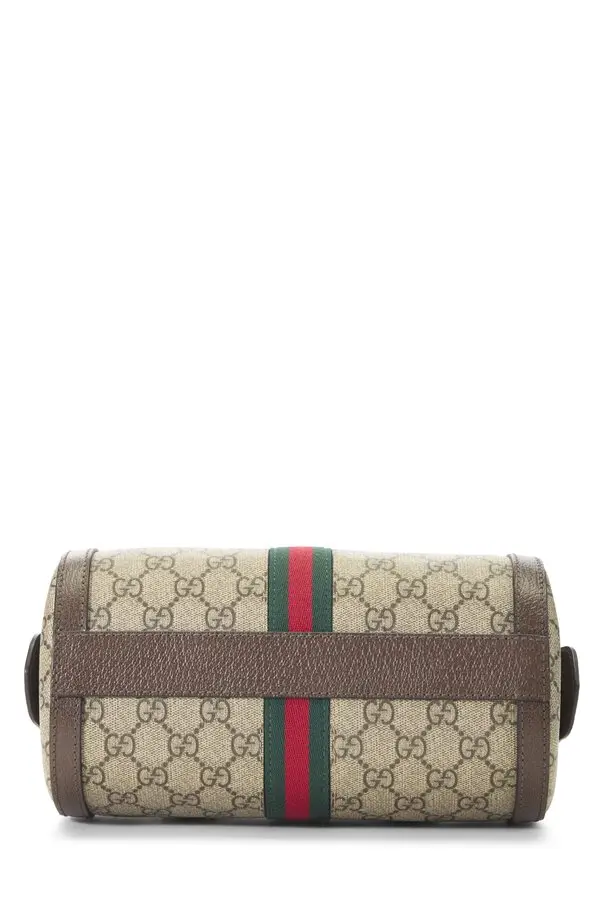 Gucci Original Gg Supreme Canvas Ophidia Web Boston
