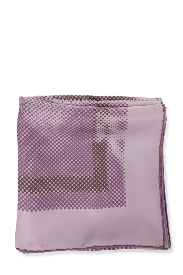 Hermès Multicolor 'josephine Danse' Silk Scarf 90 - Purple