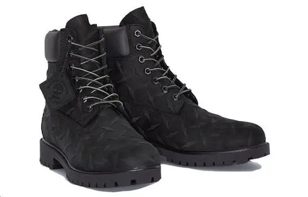 Timberland X Supreme Heritage Lace Up 6 Inch Boots 'black Nubuck
