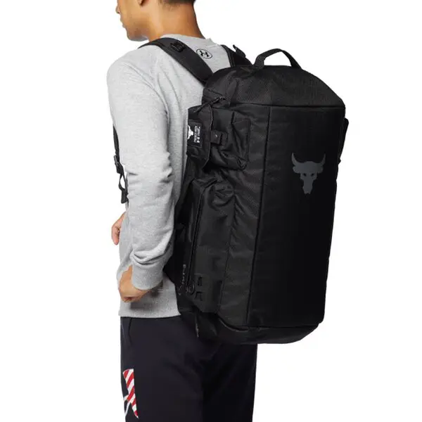 Under Armour Project Rock Duffle Backpack 'black