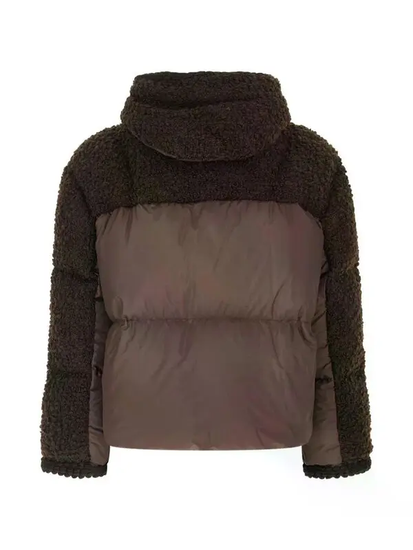Moncler Quilted Shearling-effect Jacket