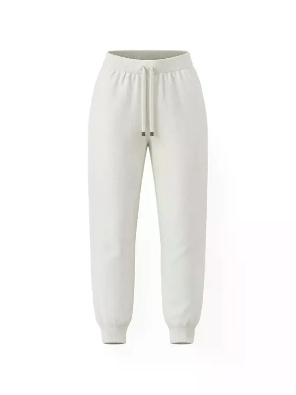 Fabiana Filippi Drawstring-waist Track Pants - White